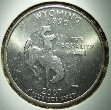 2007 Wyoming Quarter Error? - Coin Community Forum